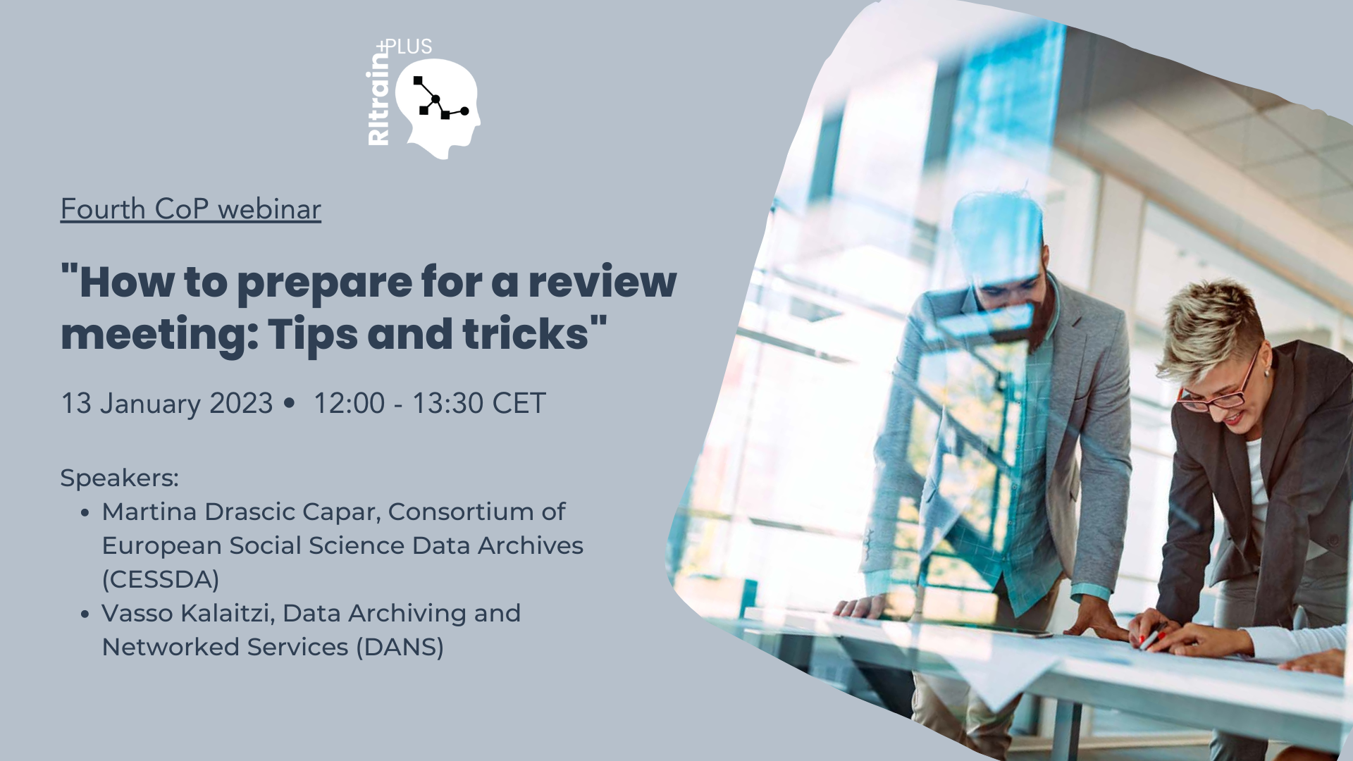 Join the RItrainPlus CoP webinar "How to Prepare for a Review Meeting ...