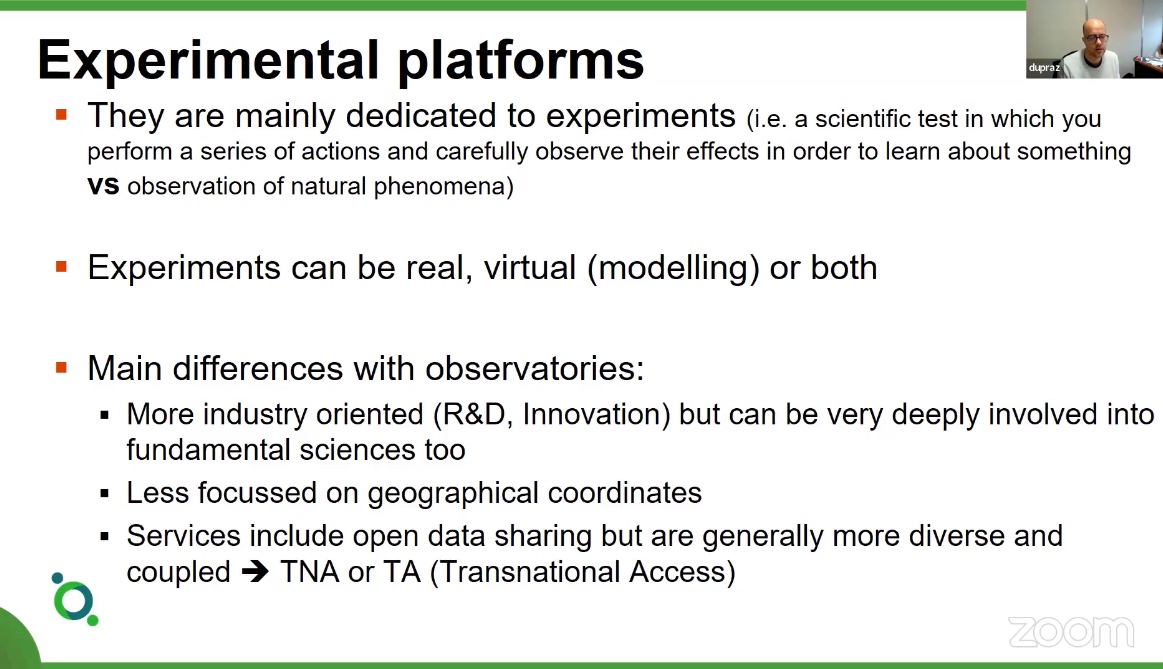 Exploring the Frontiers of Experimental Research Infrastructures: Key ...